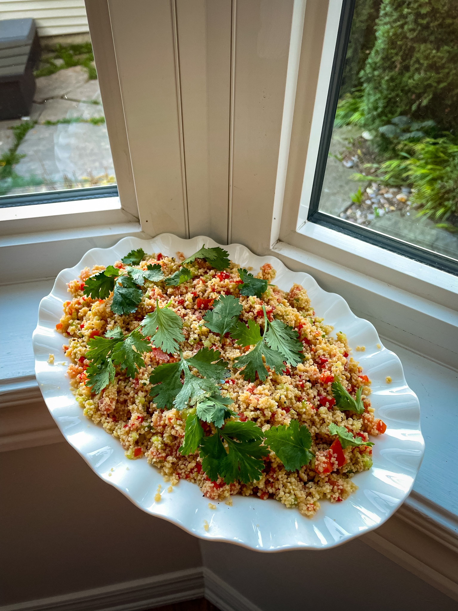 Mediterranean-Style Couscous Salad - from a small kitchen